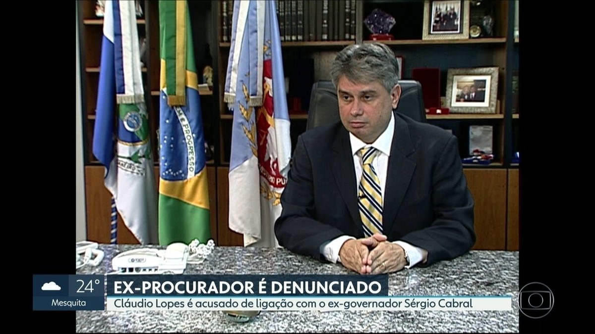 MPRJ denuncia ex-procurador geral de Justiça Cláudio Lopes por crimes ...