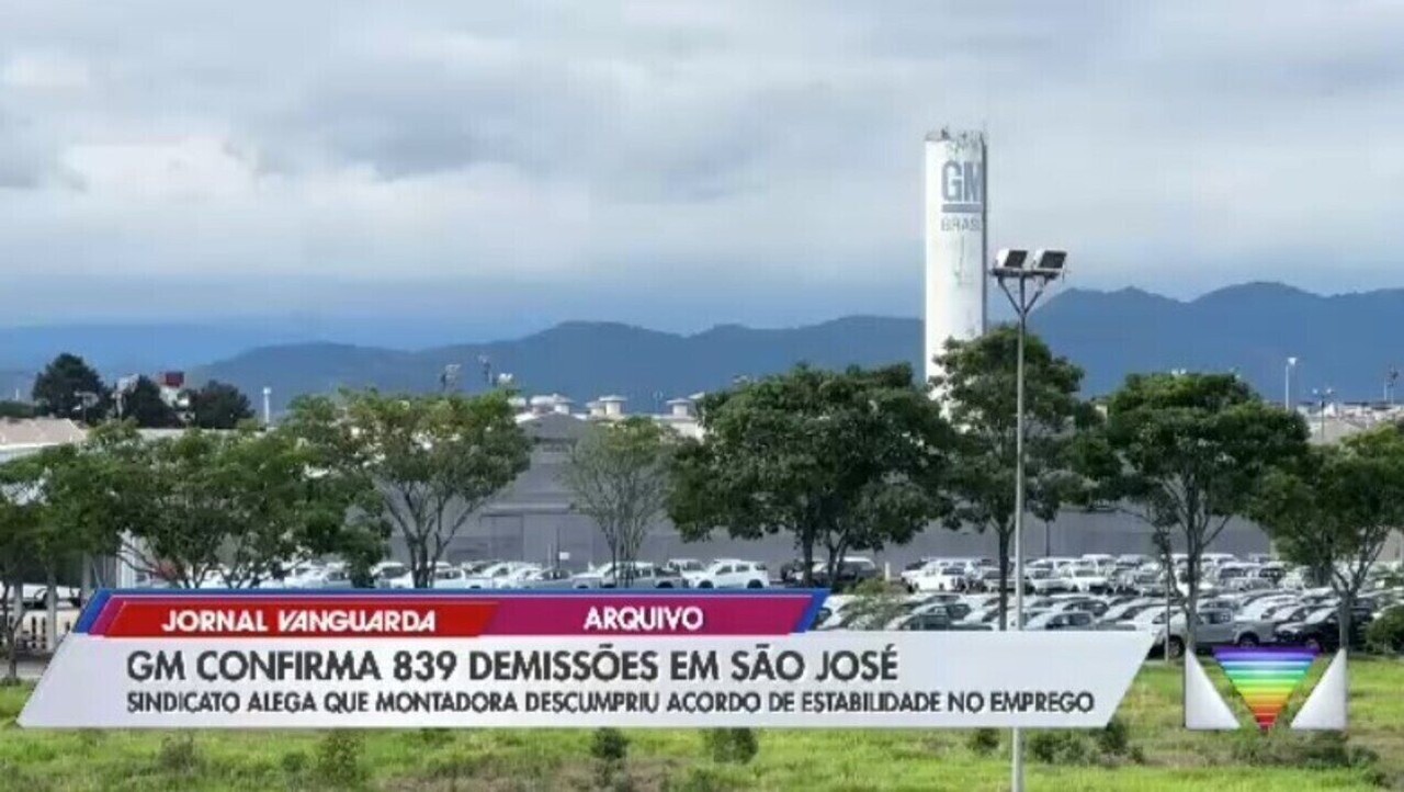 GM confirma número de demissões na fábrica de São José dos Campos: 839 ...