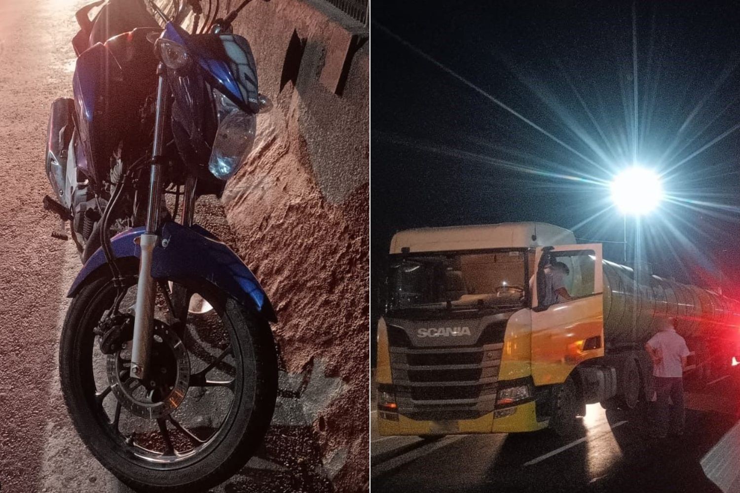 Jovem morre atropelada por carreta após cair de garupa de moto em rodovia em SP | Santos e ...