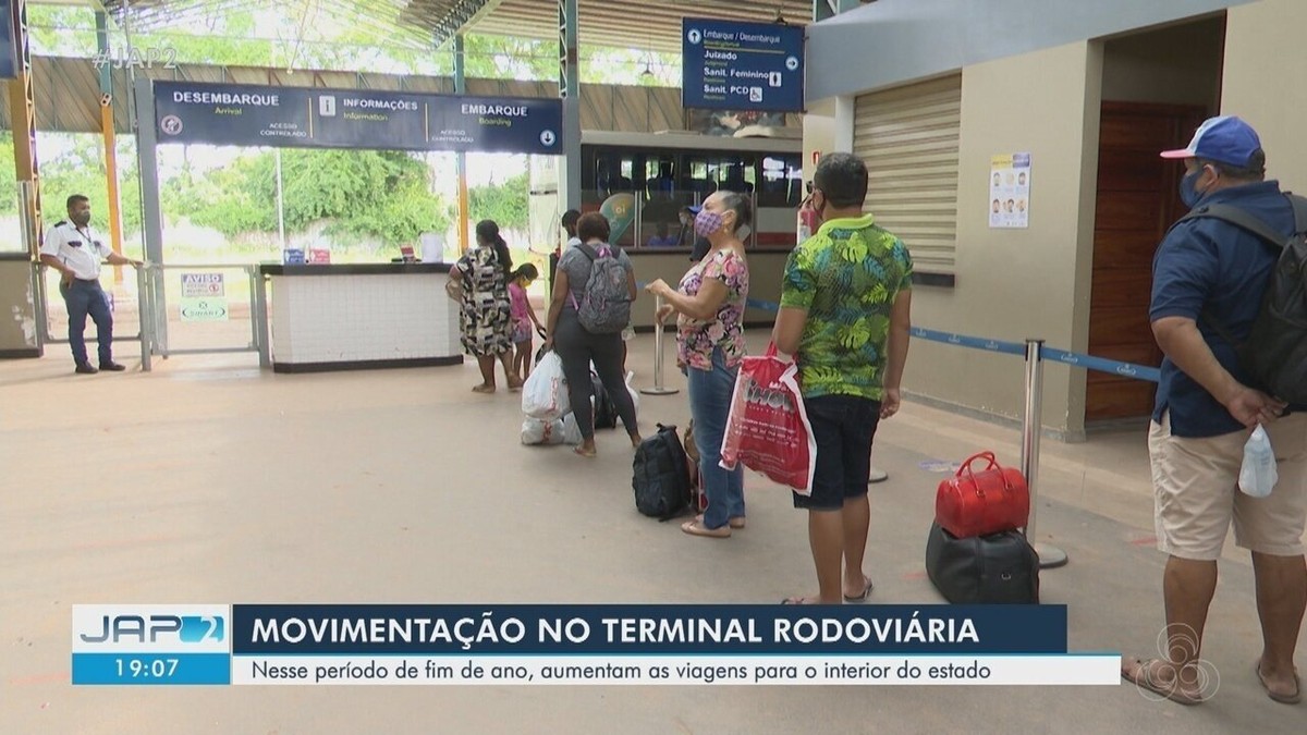 Terminal Rodoviário de Macapá tem fluxo intenso de passageiros para ...