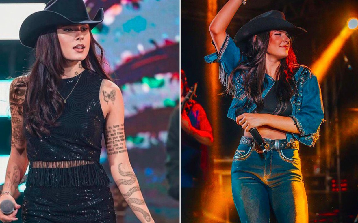 Inspiradas na boiadeira Ana Castela, mulheres carregam no brilho dos ...