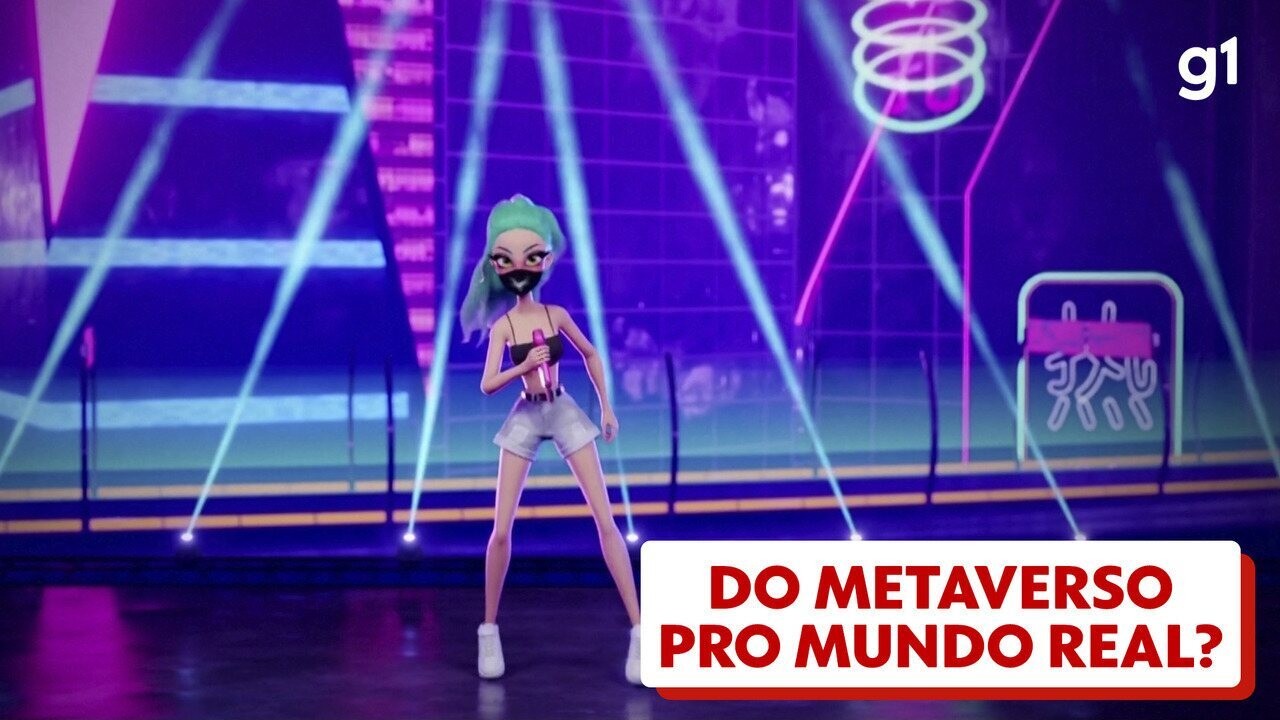 Popstar digital Polar espera ir do metaverso para o mundo real | G1