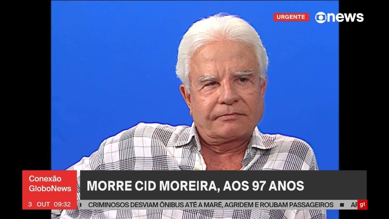 Morre Cid Moreira: veja repercussão entre políticos e autoridades ...