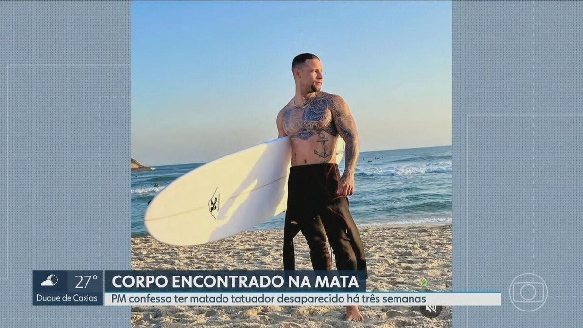 Tatuador desaparecido é encontrado morto em Nova Iguaçu; PM é preso ...