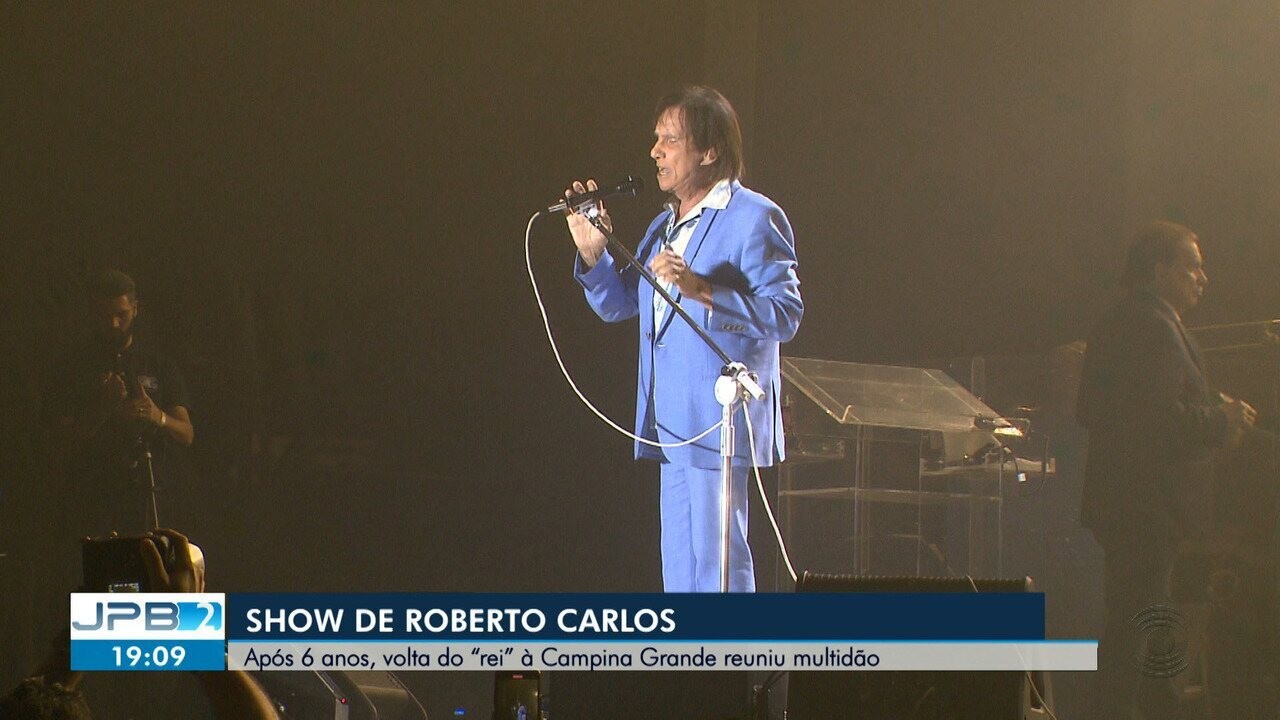 Roberto Carlos faz show em João Pessoa nesta quinta-feira (16) | Música ...
