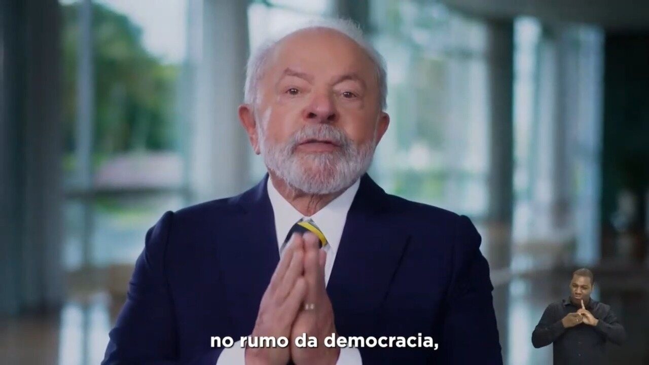 Sete de Setembro não será dia de ódio, mas de união, diz Lula em pronunciamento | Política | G1