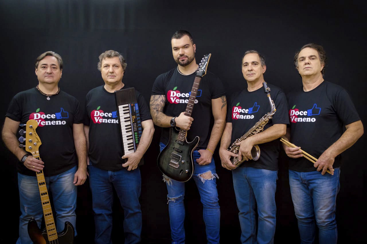 Banda Doce Veneno apresenta show gratuito ‘Pop Rock Brasil 1980’ em ...