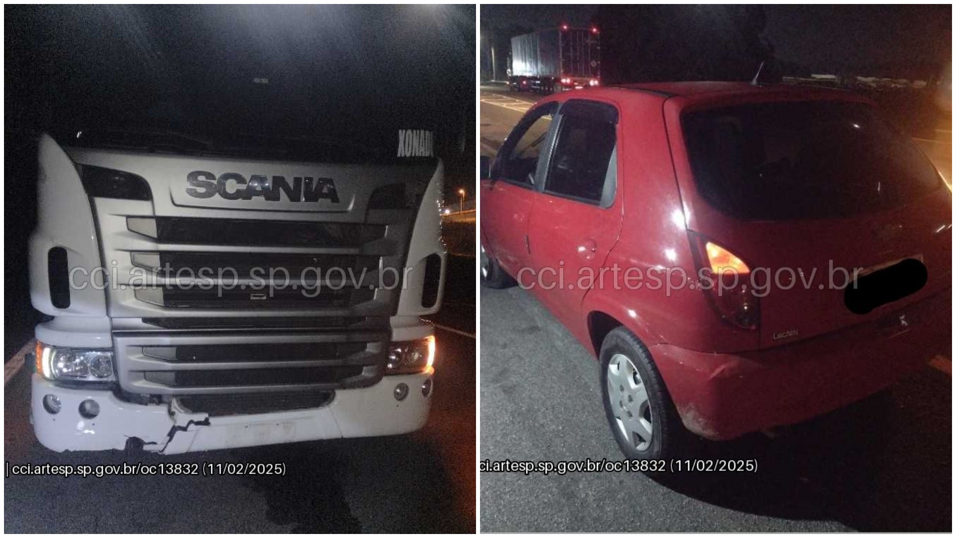 Motociclista tomba moto e morre após ser atropelado por três veículos em rodovia de Cabreúva