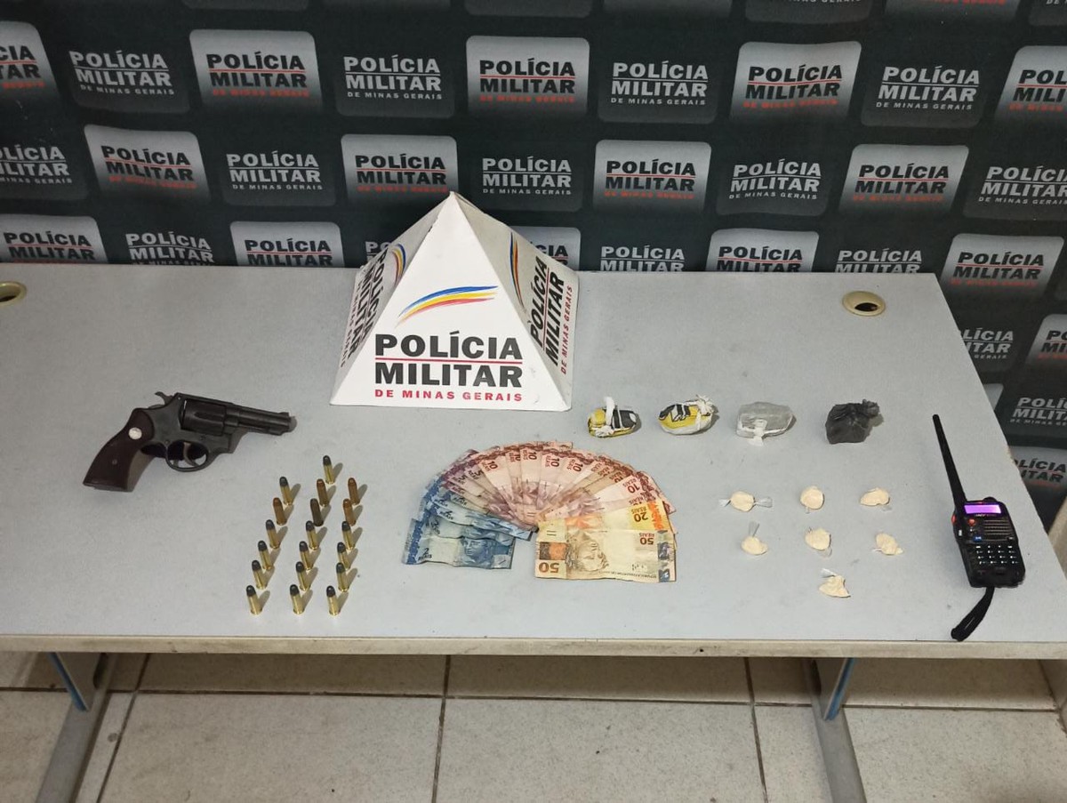 Jovens São Presos Com Arma Drogas E Rádio Comunicador Em Governador