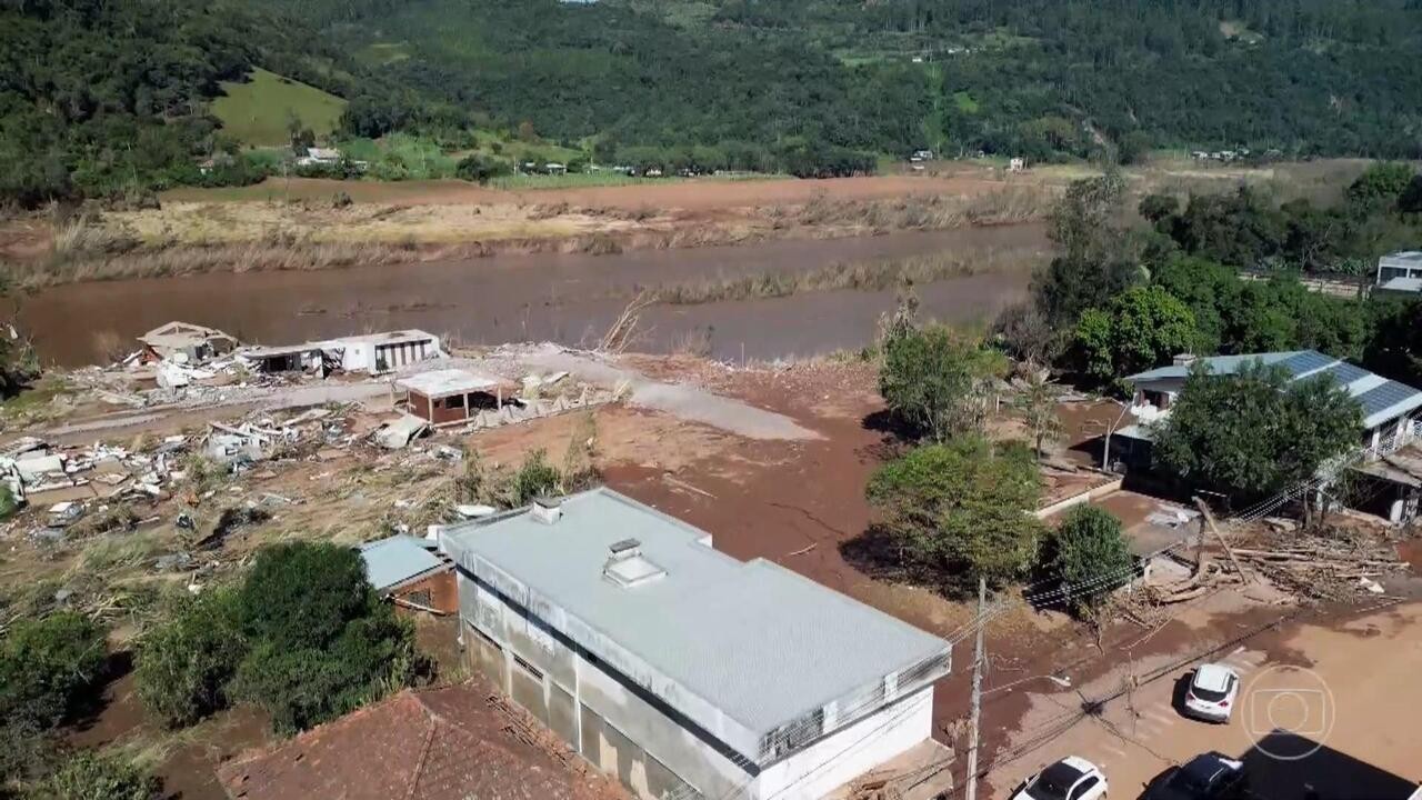 Enchentes no RS: a cidade que foi inundada pela 3ª vez em menos de um ...