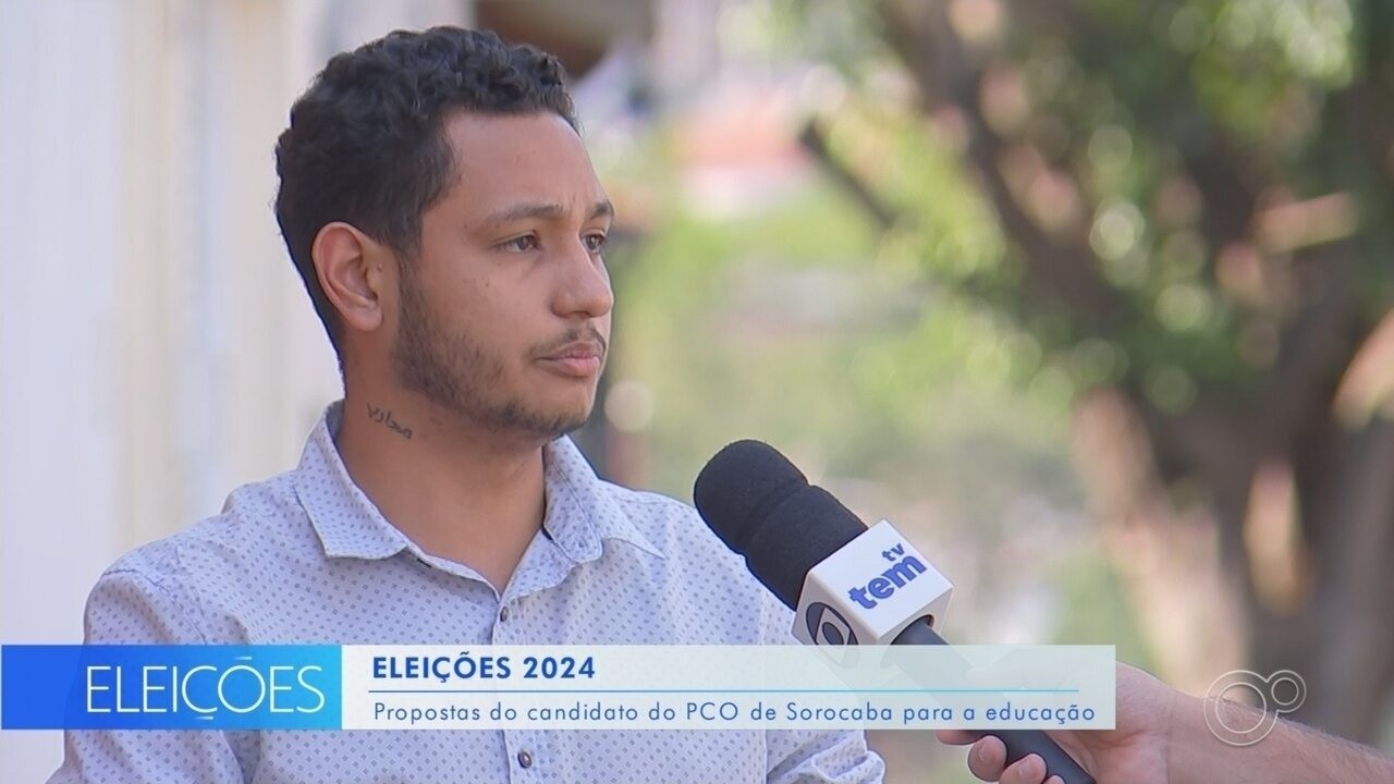 Candidato à Prefeitura de Sorocaba, Calebe Henrique fala sobre ...