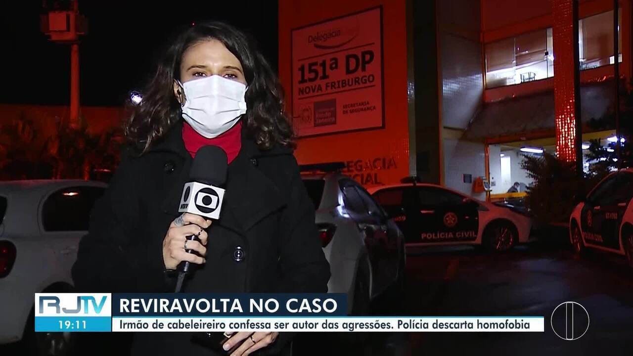 Irmão se apresenta à polícia como autor das agressões contra Leandro Louback, que morreu 12 dias ...