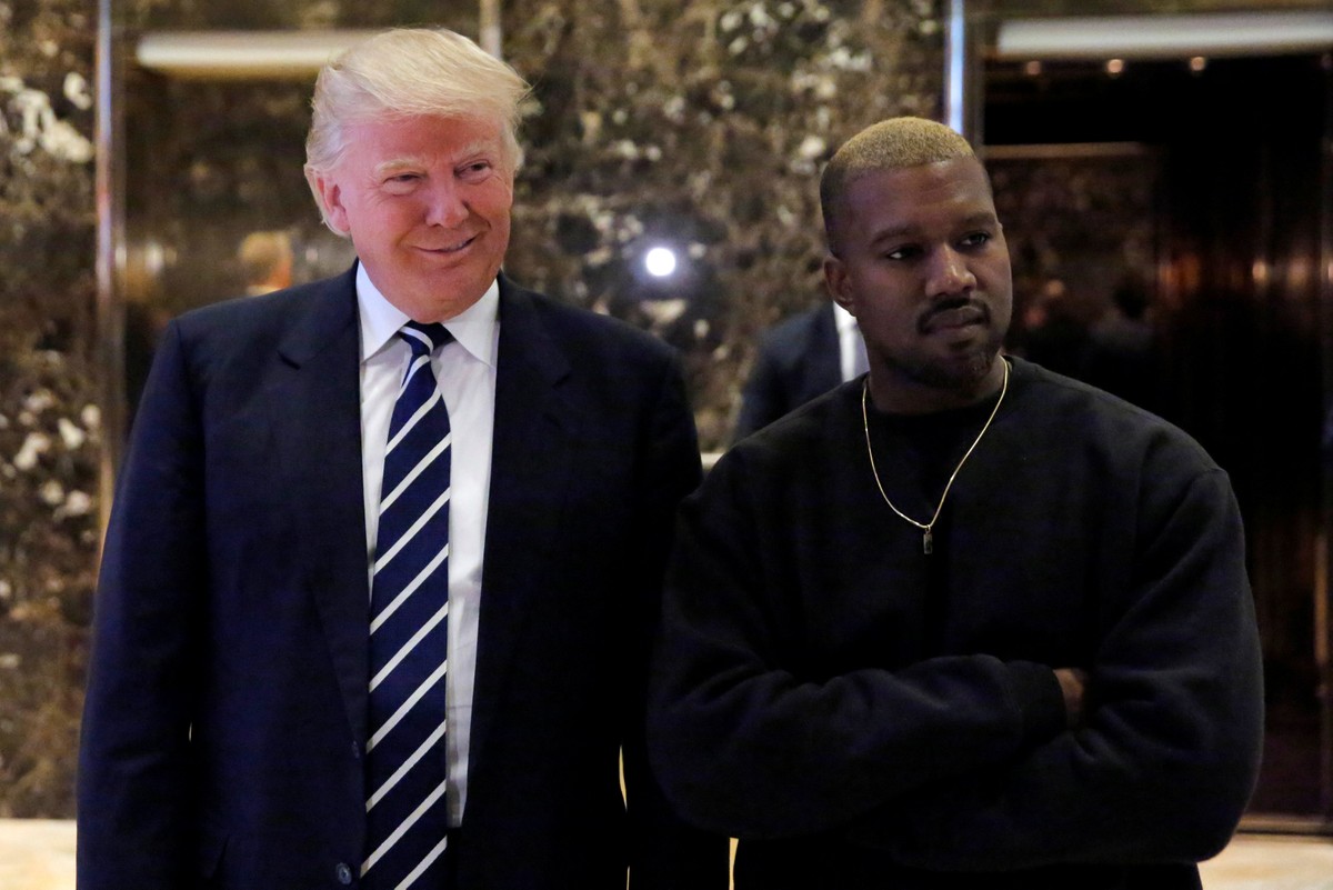 Kanye West se reúne com Donald Trump em Nova York | Música | G1