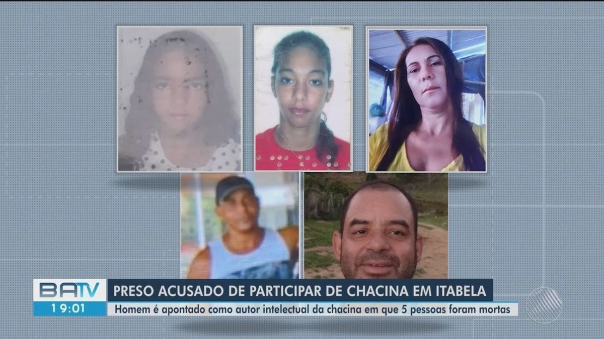 Suspeito De Planejar Chacina Que Deixou Cinco Mortos No Sul Da Ba Se