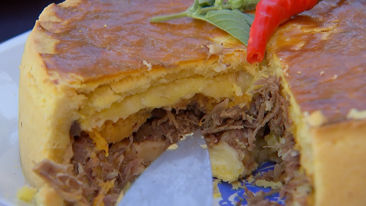 Aprenda a fazer uma deliciosa torta de carne seca com abóbora cozida ...