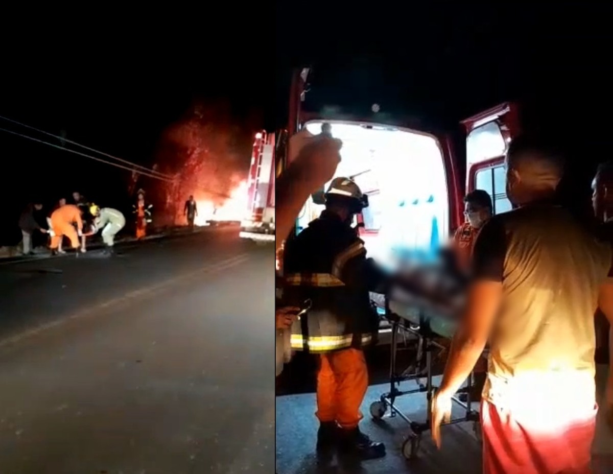 Homem que teve o corpo queimado após carro pegar fogo morre em Teresina ...