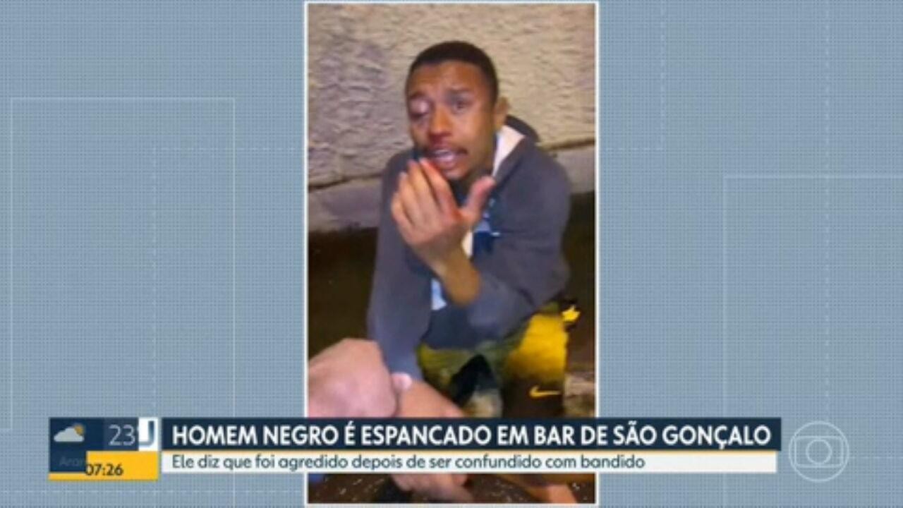 Confundido com bandido, pintor é espancado em bar em São Gonçalo, e ...