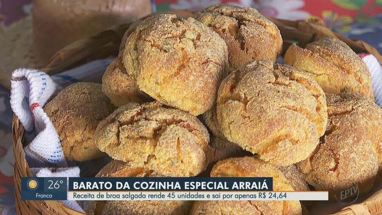 'Barato da Cozinha': aprenda a fazer broa salgada para as festas ...