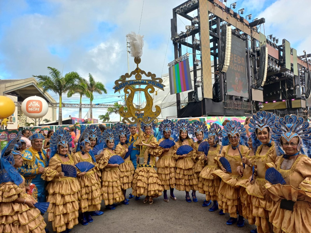 Desfile de blocos líricos encanta foliões no Bairro do Recife ...