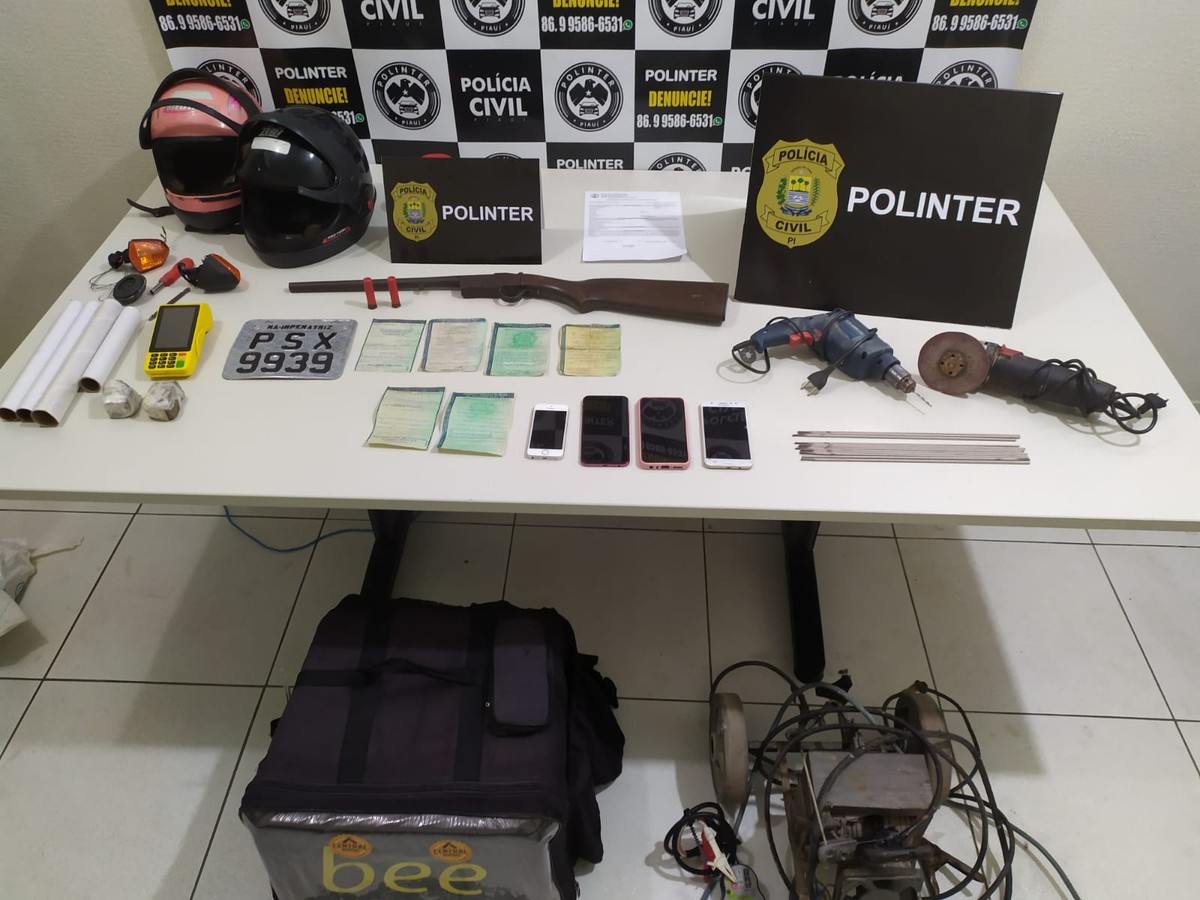 Polinter prende cinco suspeitos e apreende material usado para ...