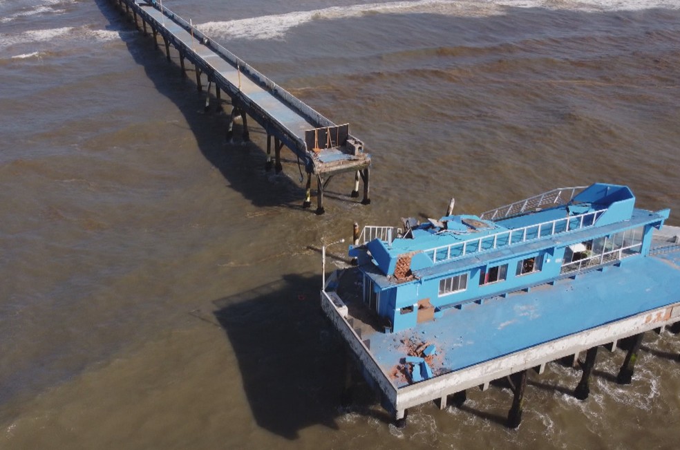 FOTOS: veja como era e como ficou a plataforma de Atlântida após ...