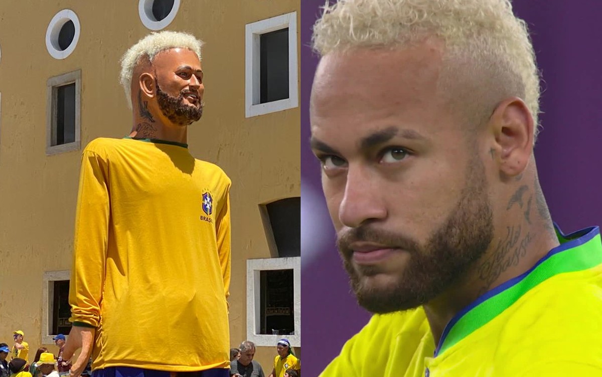 Neymar 'platinado', Richarlison com 'harmonização facial' e Vini Jr ...