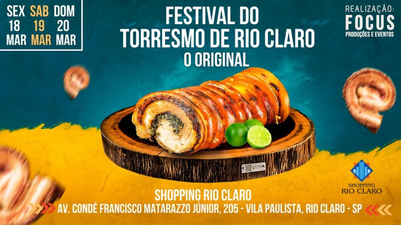 Rio Claro recebe a primeira edição do Festival do Torresmo | G1