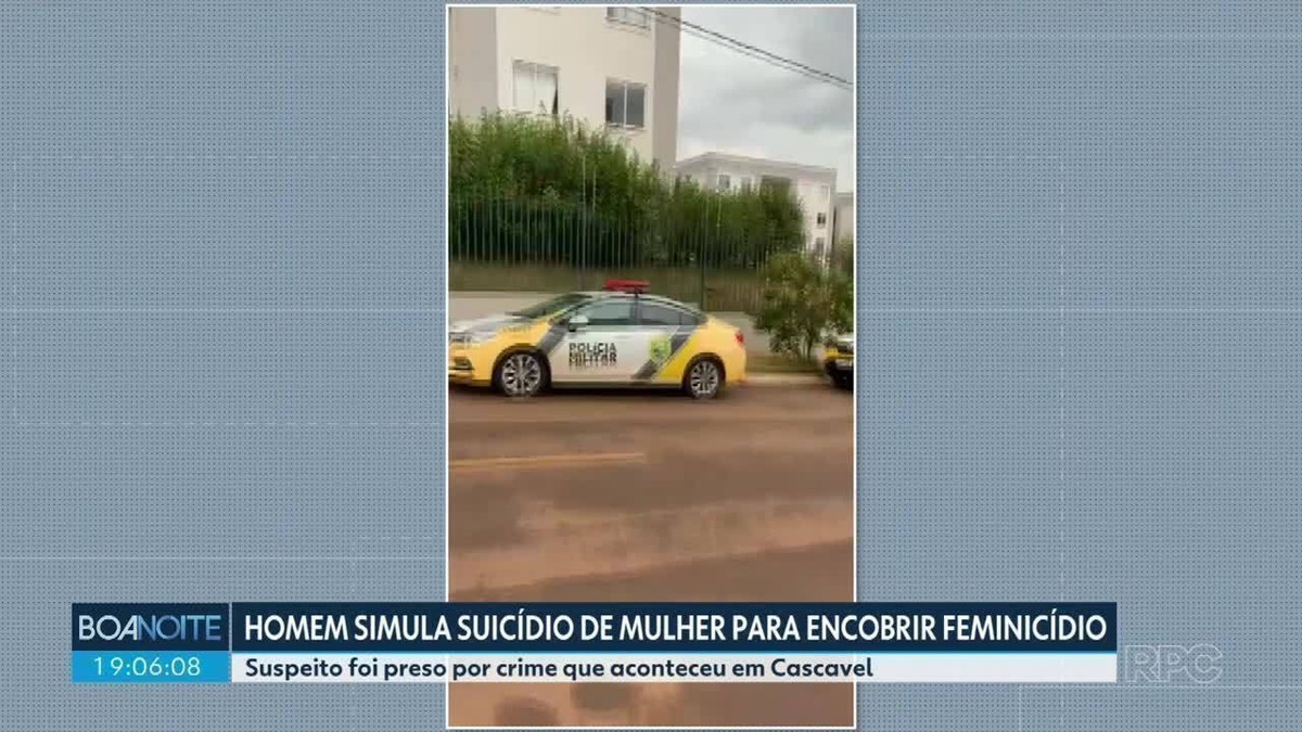 Homem Que Forjou Suicídio Da Esposa Deu Celular Para Distrair Filho