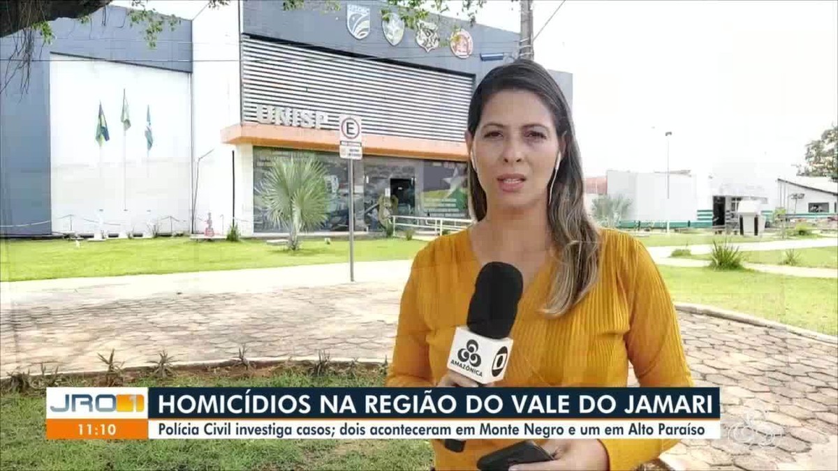Três homicídios são registrados no fim de semana no Vale do Jamari | Rondônia | G1