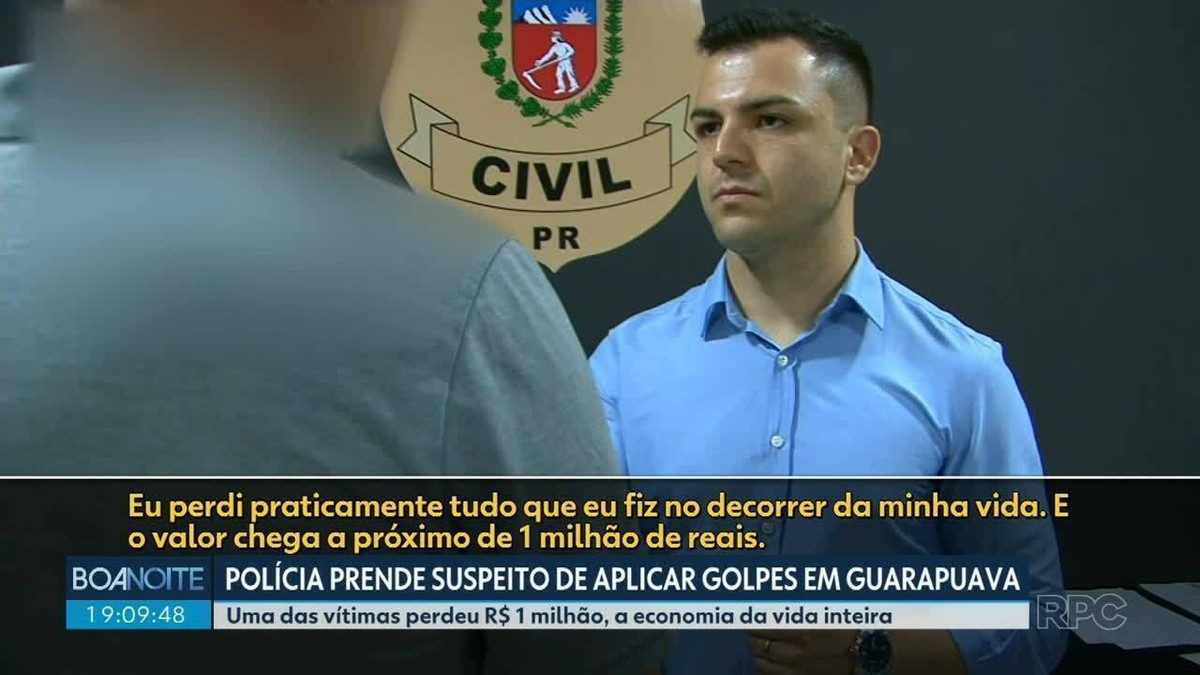 Vítima De Homem Preso Por Suspeita De Estelionato No Paraná Teve
