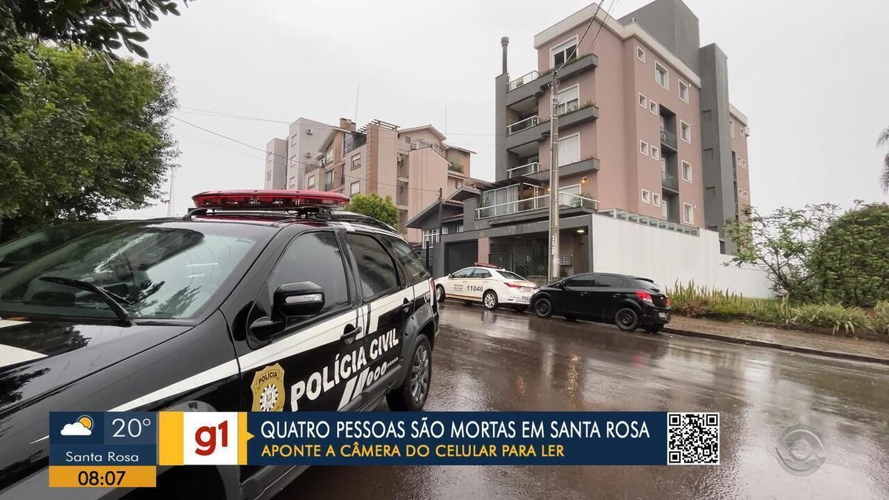 Polícia acredita que ataque com quatro mortes em Santa Rosa foi ...