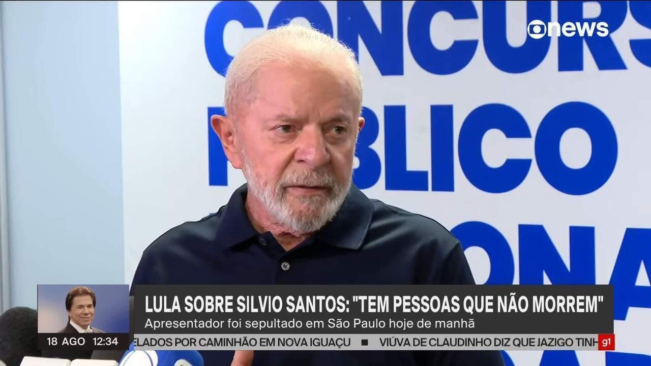 Lula relembra viagem com Silvio Santos em 1989, crise do Banco PAN e ...