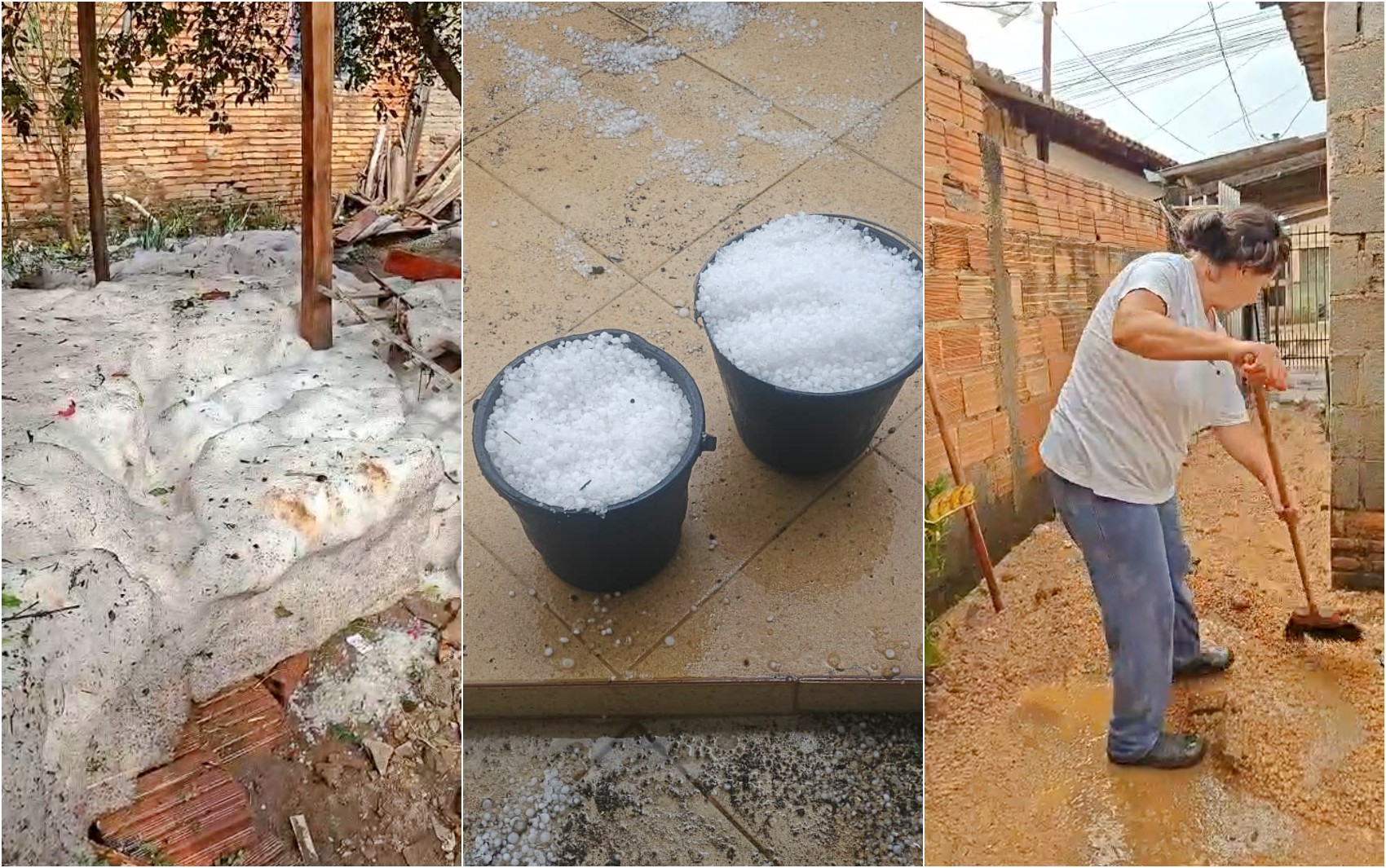 Prefeitura decreta situação de emergência após temporal com granizo ...