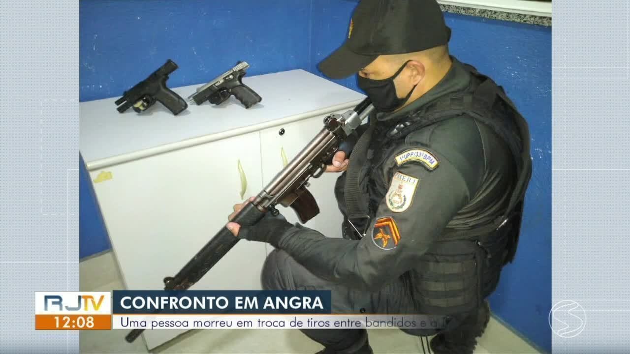 Homem morre e três são presos após troca de tiros com policiais militares em Angra dos Reis ...