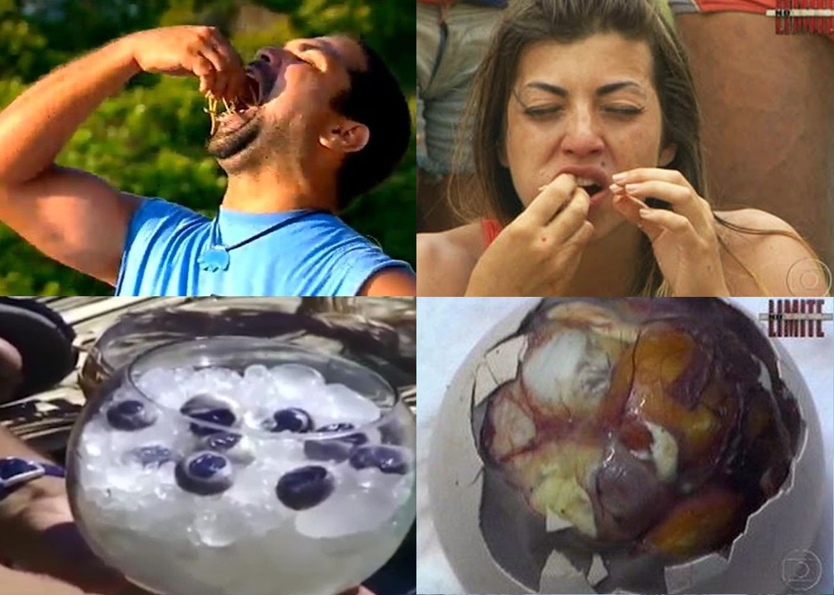 Olho de cabra e cérebro de bode em 'No Limite': O que acontece quando ...