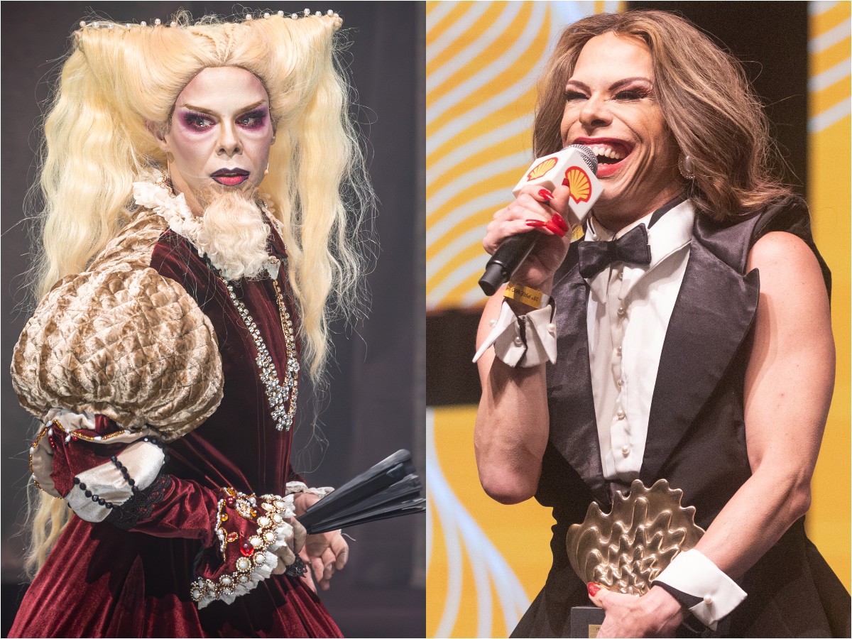 A primeira drag queen a ganhar o prêmio Shell de teatro | G1