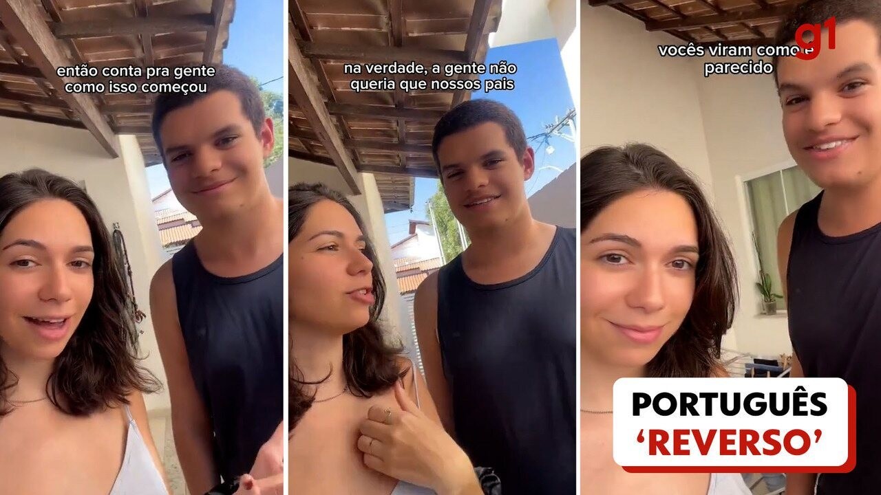 Irmãos viralizam com vídeo falando 'português reverso' | Rio de Janeiro ...