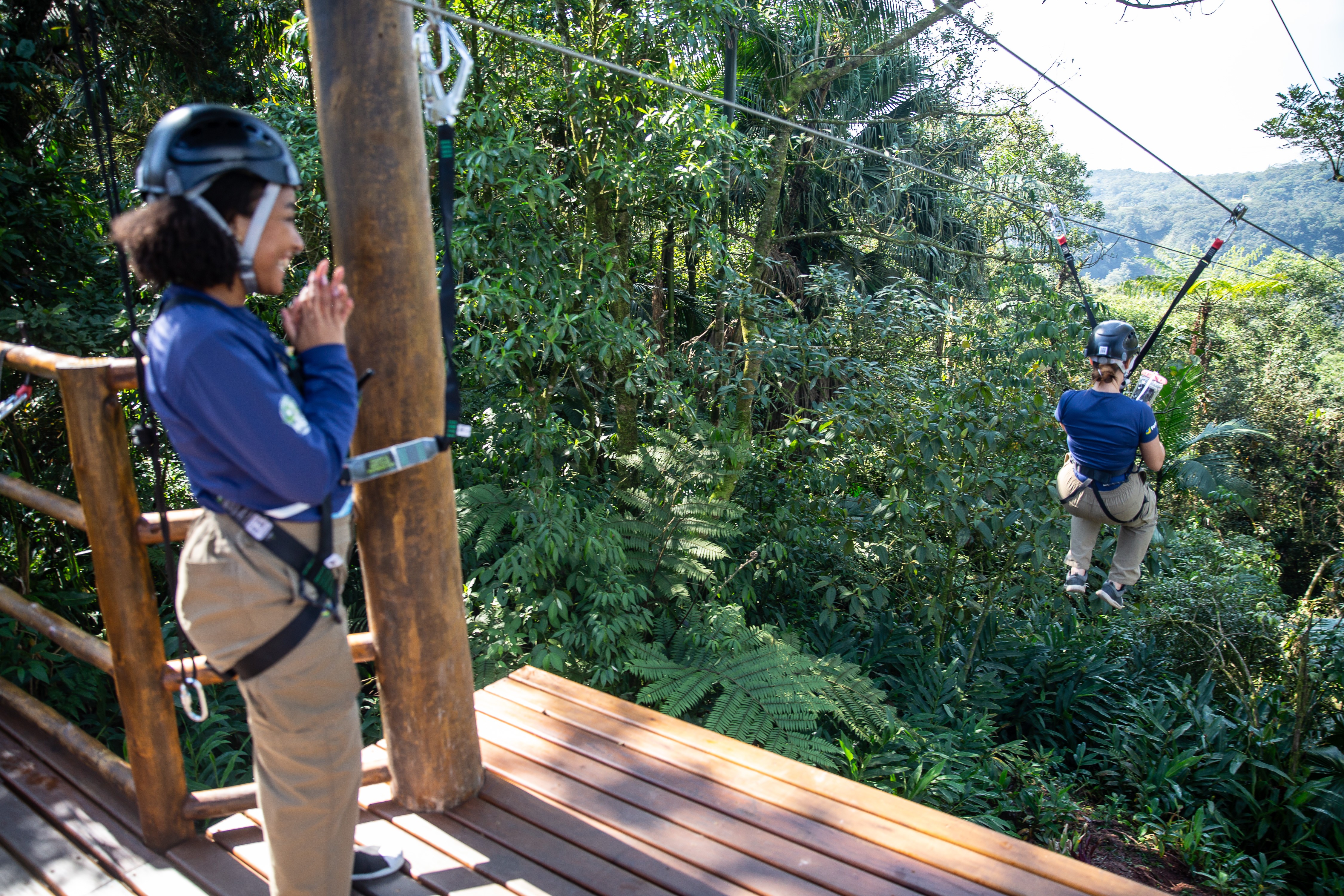 SP ganha tirolesa que chega a 110 m de altura e tem vista exuberante da ...