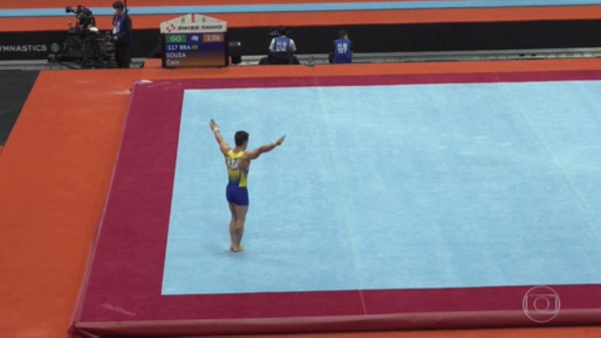Caio Souza se classifica para duas finais no Mundial de Ginástica ...