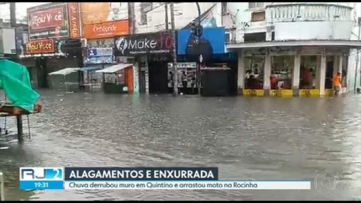 Com temporal e alagamentos, Rio entra em estágio de atenção; previsão é ...