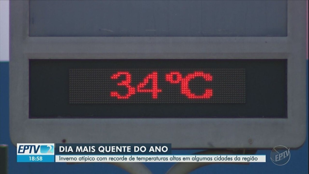 Esquentou aí? 🥵 Piracicaba registra 35ºC, mas temperaturas devem cair ...