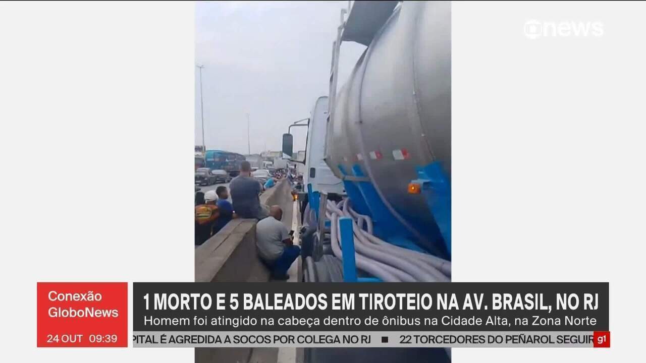 Influencer Bianca DellaFancy relata susto durante tiroteio na Avenida Brasil | Rio de Janeiro | G1