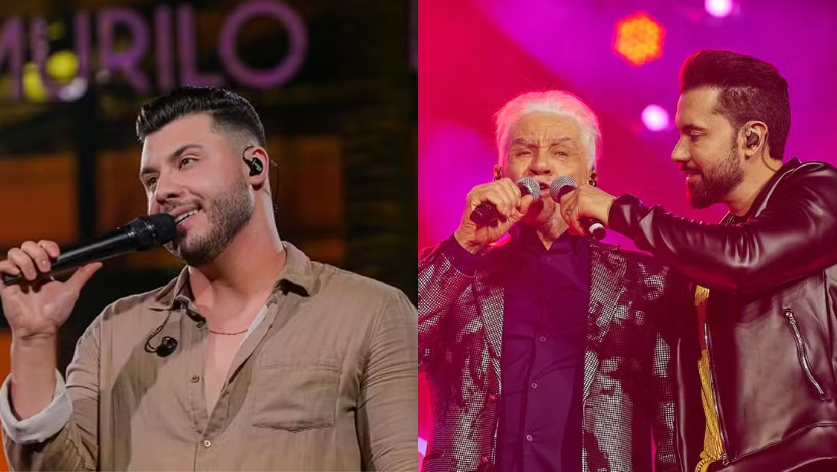 Murilo Huff e Matogrosso & Mathias apresentam o show 'Ao vivão' em Uberaba | Triângulo Mineiro | G1