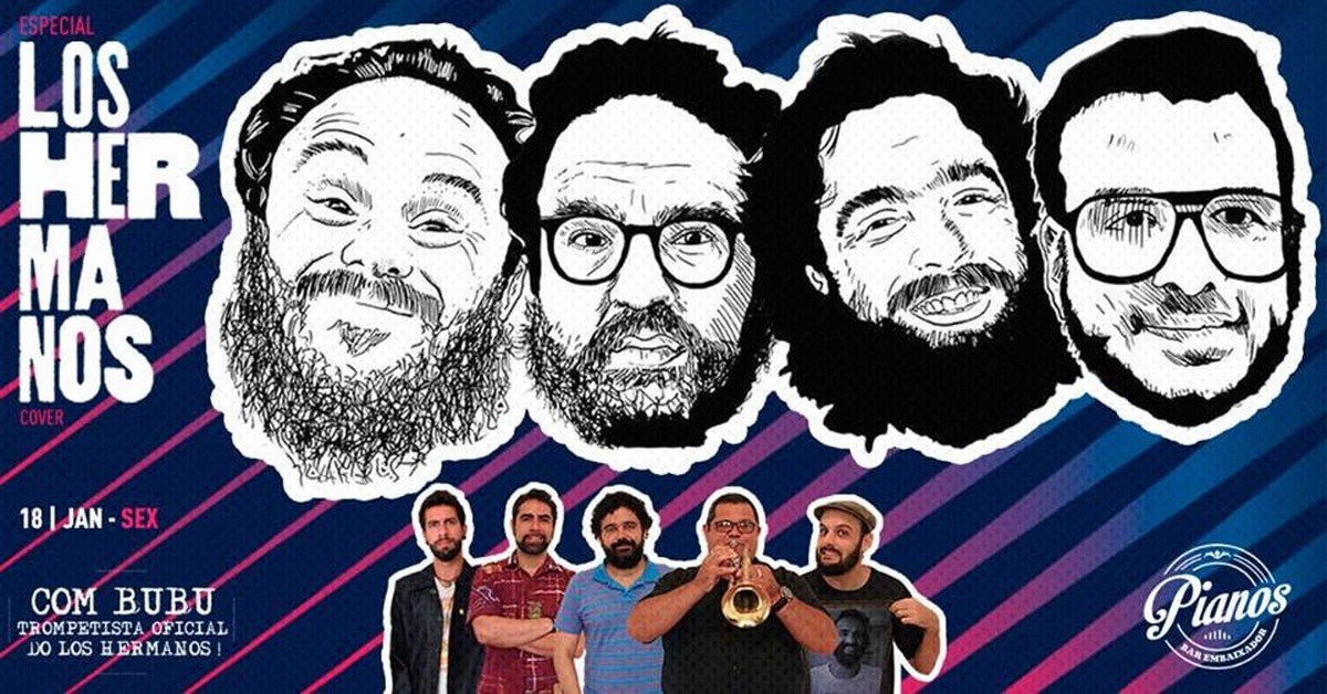 Show cover leva som underground de Los Hermanos a Volta Redonda | Sul ...