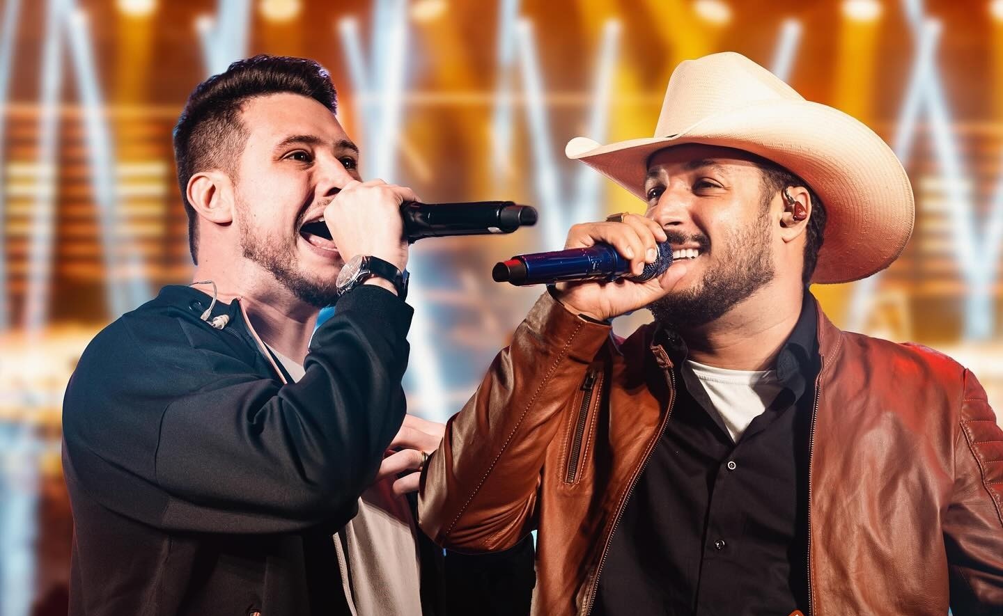 Bruno e Barreto, Gian e Giovani e Open Farra sobem ao palco no 'Rodeo Show' de Porangaba; veja a ...