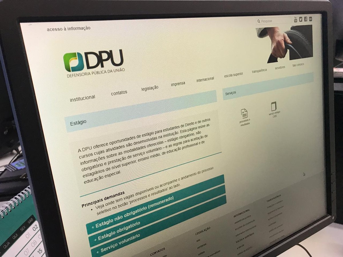 DPU abre processo seletivo para contratação de estagiários em Foz do ...