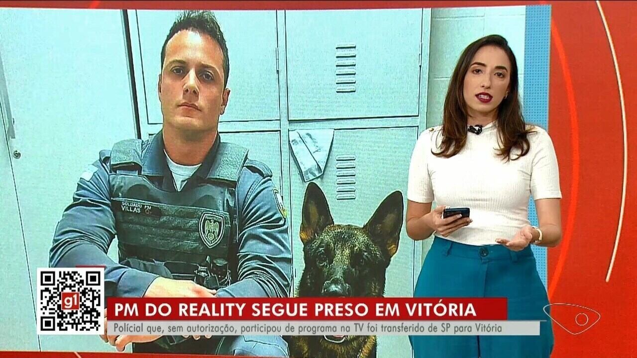 Soldado da PM retirado de reality show é transferido para o ES e segue ...