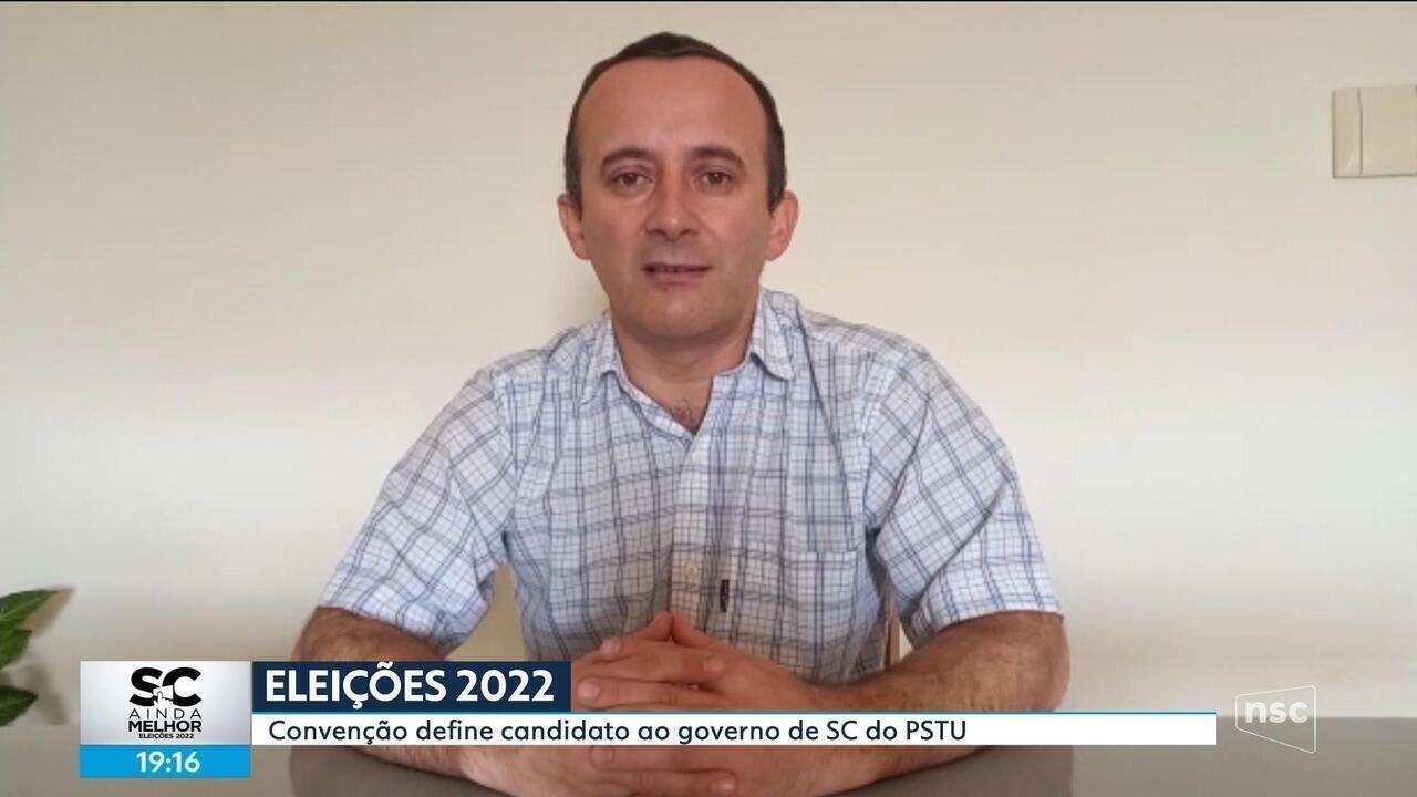 PSTU oficializa candidatura de Alex Alano ao governo de Santa Catarina ...