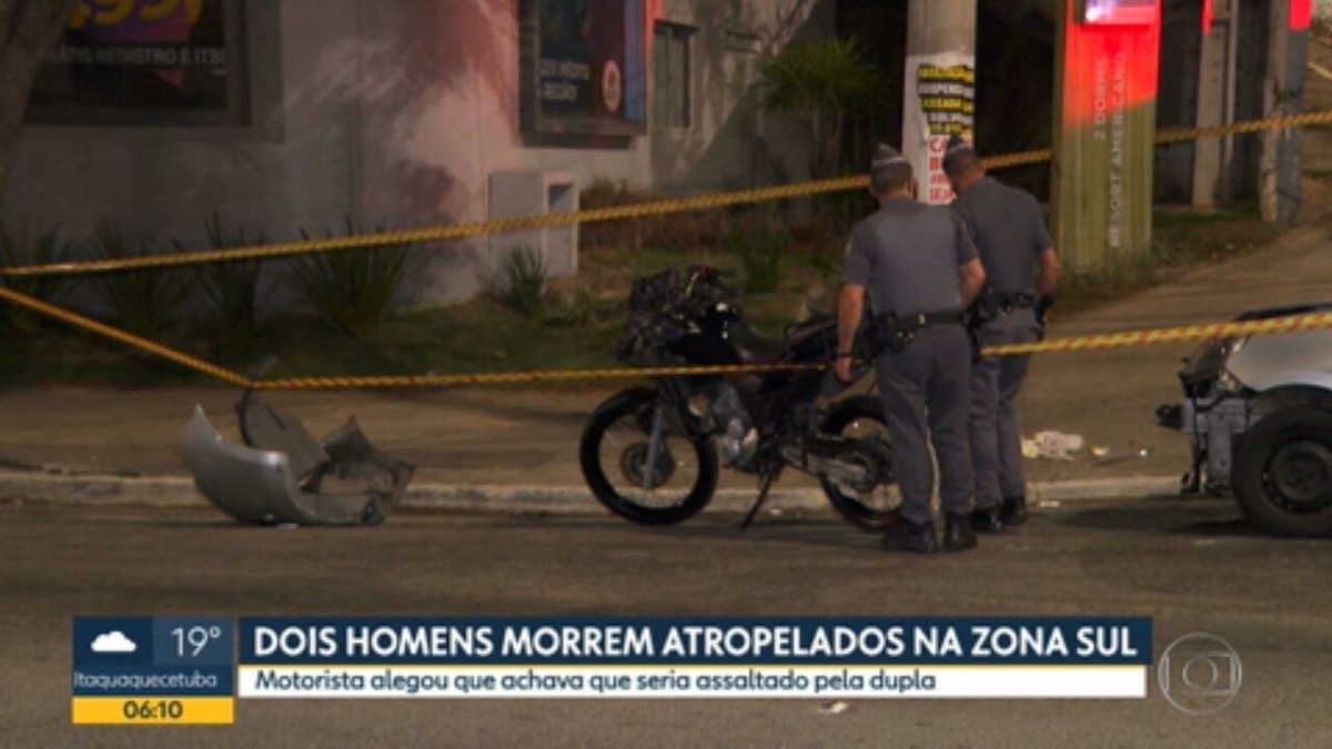 Polícia Investiga Morte De Dois Homens Após Atropelamento Na Zona Sul
