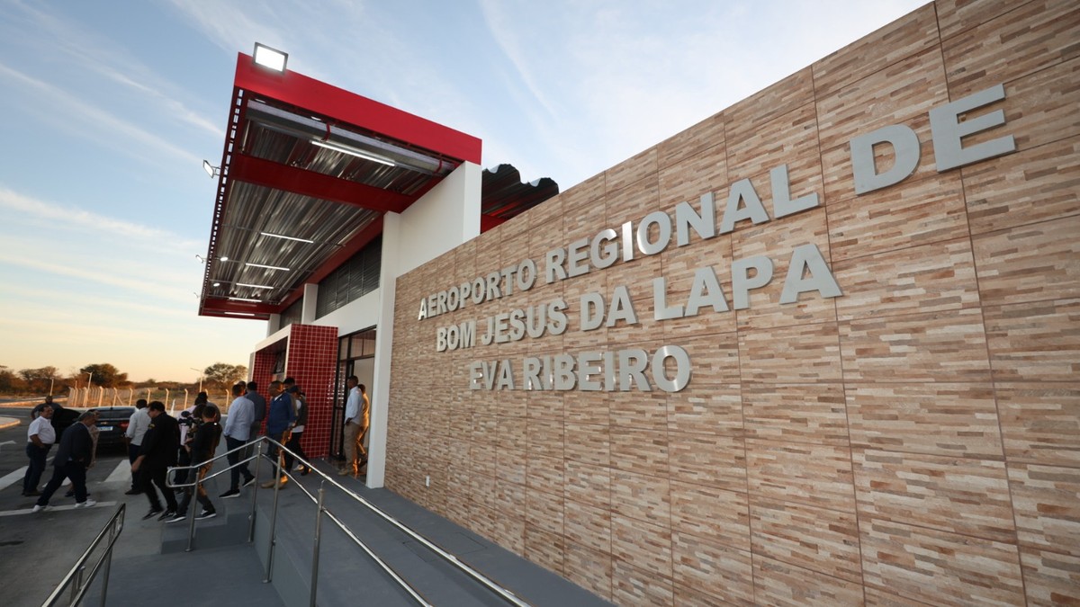 Aeroporto é inaugurado em Bom Jesus da Lapa, no oeste da BA | Bahia | G1